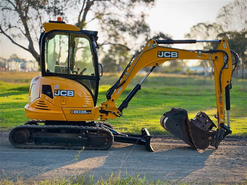 JCB 8035 ZTS 3.65T excavator, Loaders Excavators JCB NSW | Power Farming