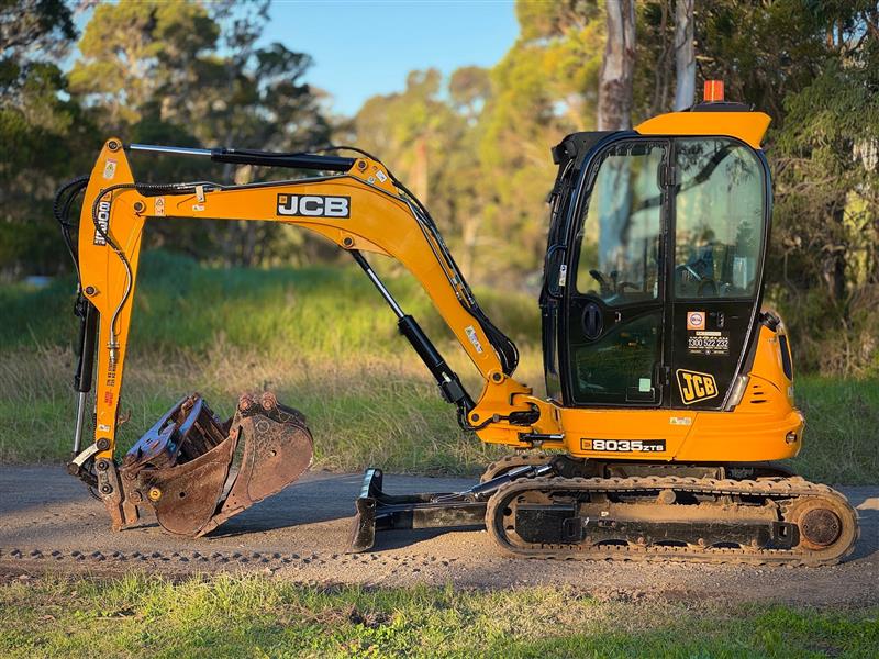 JCB 8035 ZTS 3.65T excavator, Loaders Excavators JCB NSW | Power Farming