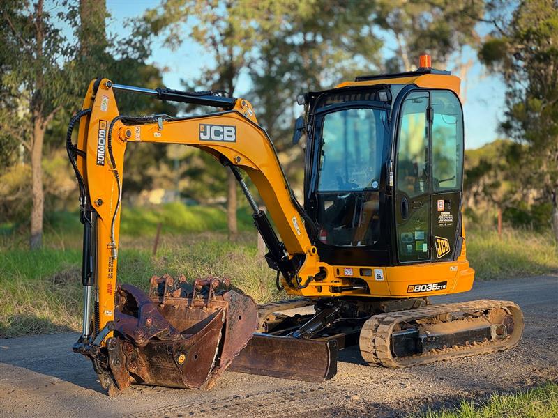 JCB 8035 ZTS 3.65T excavator, Loaders Excavators JCB NSW | Power Farming