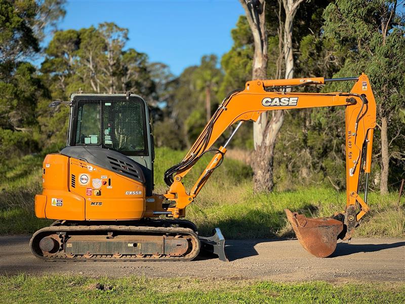 Case CX55B 5.5T excavator, Loaders Excavators Case NSW | Power Farming