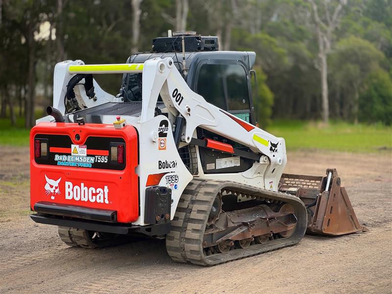 Bobcat T595 skid steer loader, Telehandlers Fork Lifts Bobcat NSW ...