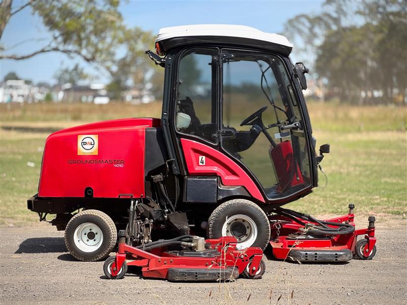 Toro Groundsmaster 4010D Wide area ride on diesel commercial lawn mower ...