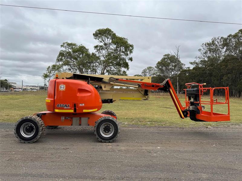 JLG 450AJ 45ft 13.7 knuckle boom scissor lift elevated work platform ...