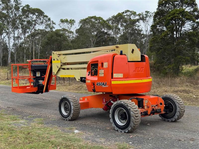 JLG 450AJ 45ft 13.7 knuckle boom scissor lift elevated work platform ...