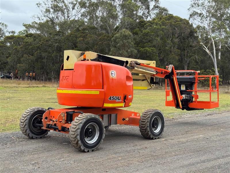 JLG 450AJ 45ft 13.7 knuckle boom scissor lift elevated work platform ...
