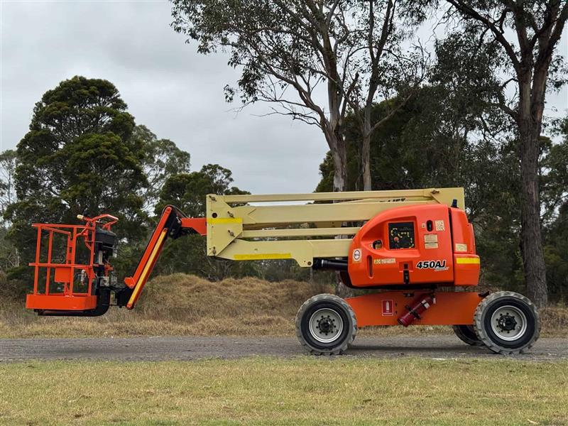 JLG 450AJ 45ft 13.7 knuckle boom scissor lift elevated work platform ...