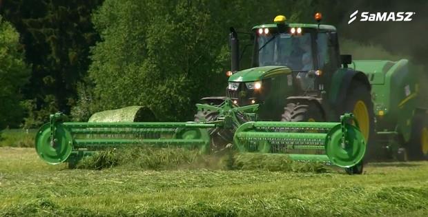 Samasz Twist 600 TWIST 600 FRONT MOUNT V RAKE Rakes/Tedder, Hay Silage ...