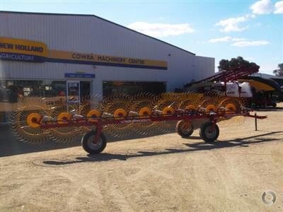 Sitrex TR9 hay rake, Hay Silage Equip Sitrex NSW | Power Farming
