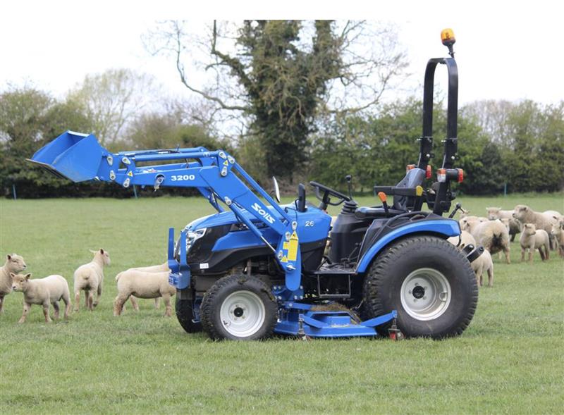 Solis 26HST 26HP Hydrostatic Tractor w/FEL, Tractors Solis, Sonalika ...