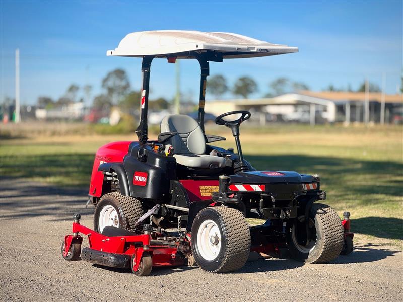 Toro Groundsmaster 360 100inch folding wing 4WS ride on diesel ...