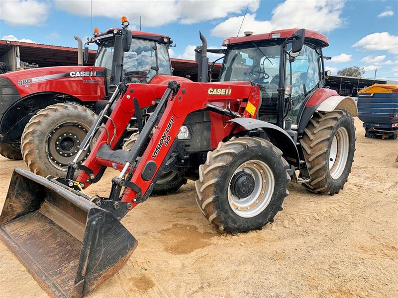 Case IH Puma 155 with Vision Lift 50 Loader tractor, Tractors Case IH ...