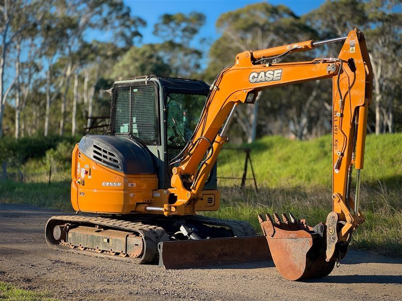 Case CX55B 5.5T excavator, Loaders Excavators Case NSW | Power Farming
