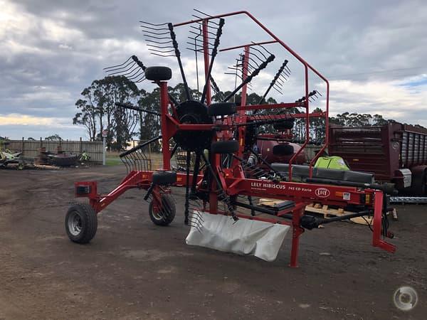 Lely 745 CD rotor rake, Hay Silage Equip Lely VIC | Power Farming