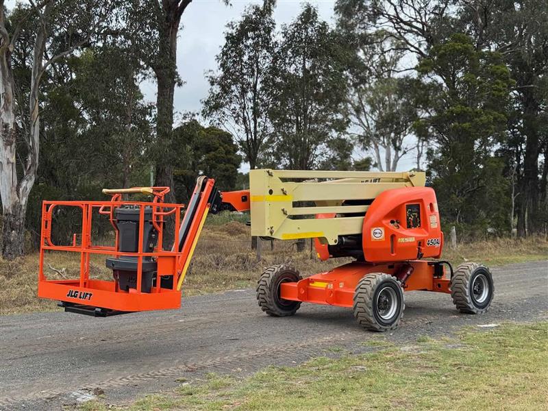 JLG 450AJ 45ft 13.7 knuckle boom scissor lift elevated work platform ...