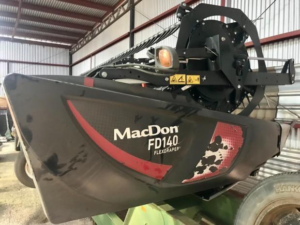 Macdon FD140 harvester front, Harvesters MacDon NSW | Power Farming