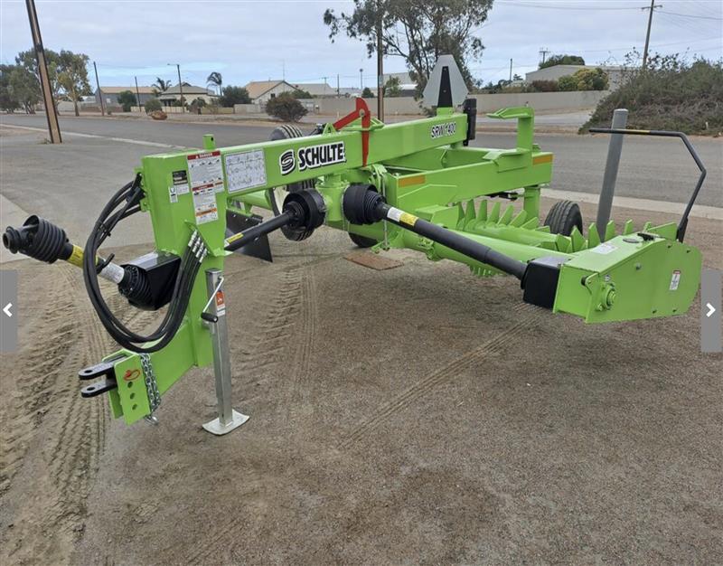 Schulte SRW1400 Rock Windrower, Hay Silage Equip Schulte VIC | Power ...