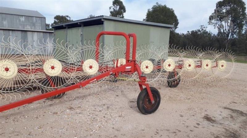 Enorossi RT9 hay rake, Hay Silage Equip AA Other QLD | Power Farming