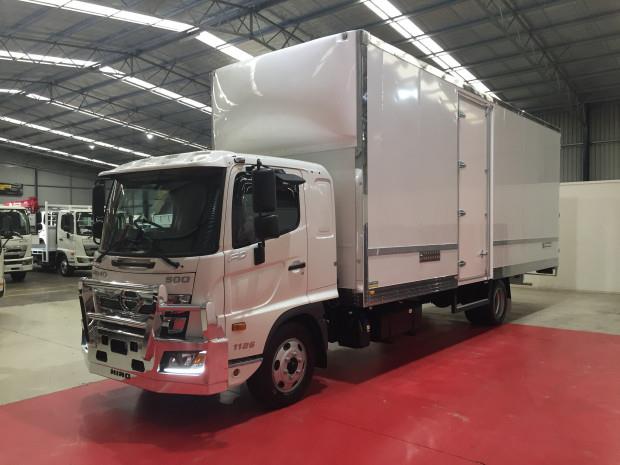 Hino FD 1126-500 Series Pantech, Trucks, Trailers Utes Hino VIC ...