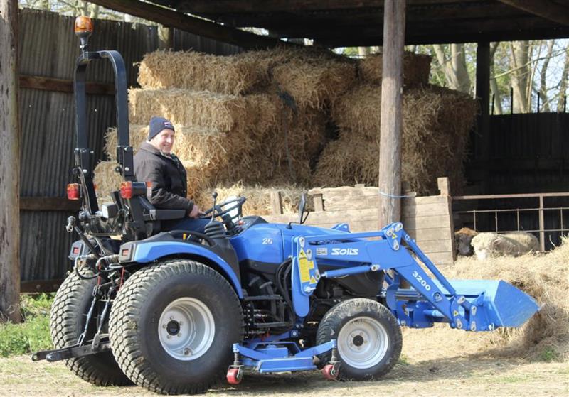 Solis 26HST 26HP Hydrostatic Tractor, Tractors Solis, Sonalika Int New ...