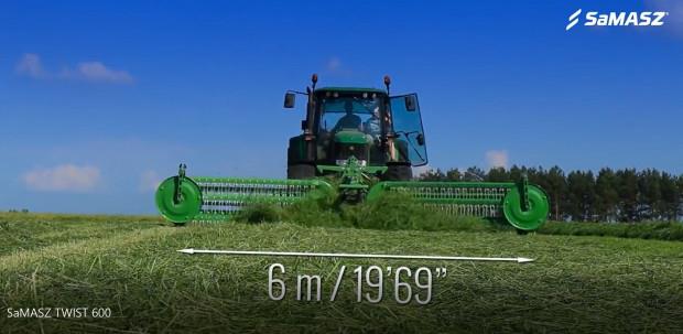 Samasz Twist 600 TWIST 600 FRONT MOUNT V RAKE Rakes/Tedder, Hay Silage ...