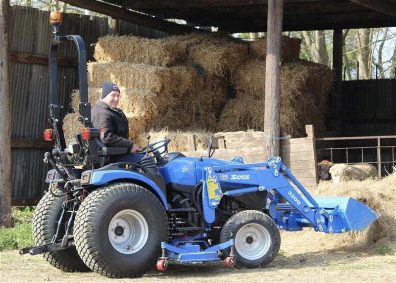 Solis 26HST 26HP Hydrostatic Tractor, Tractors Solis, Sonalika Int New ...