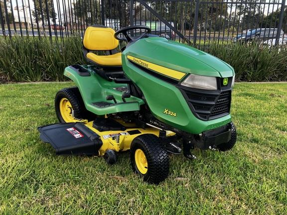 John Deere X324 ride on mower, Lawn Mowers John Deere VIC | Power Farming