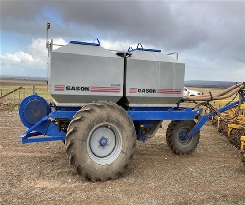 Gason 1850RT2 Gason Box & Hydra Till 40ft Bar airseeder, Seeding ...
