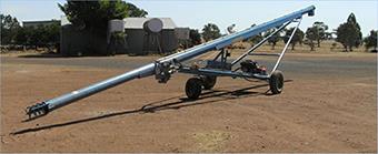 Parkes Steel Pencil Augers, Grain Handling Parkes Steel VIC | Power Farming