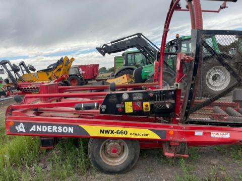 Anderson NWX-660 bale wrapper, Hay Silage Equip AA Other VIC | Power ...