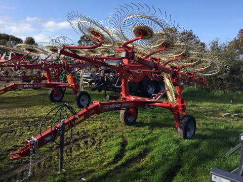 Sitrex QR10 rake, Hay Silage Equip Sitrex VIC | Power Farming
