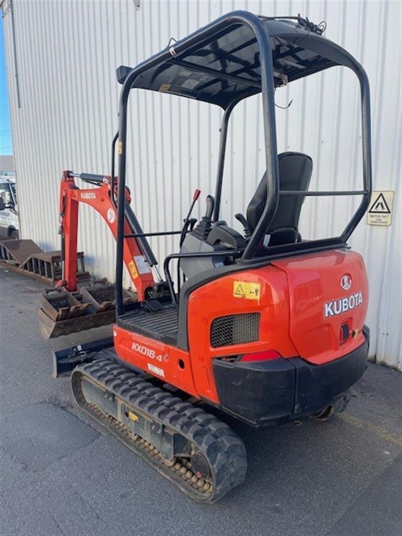 Kubota KX018-4 excavator, Loaders Excavators Kubota SA | Power Farming