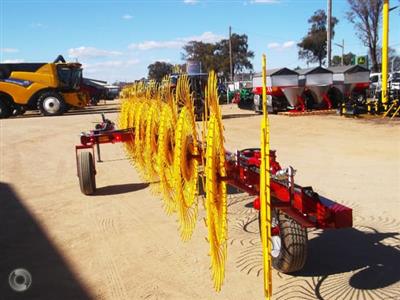 Sitrex TR9 hay rake, Hay Silage Equip Sitrex NSW | Power Farming