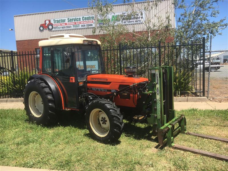 SAME Frutteto 75 Series 2 with Forklift, Tractors SAME VIC, | Power Farming