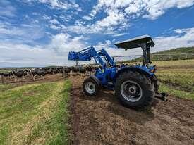 Solis S90 90HP ROPs Tractor with FEL + 4in1, Tractors Solis, Sonalika ...